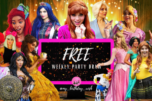 Making Children’s Dreams Come True with FREE Princess Zoom Parties!