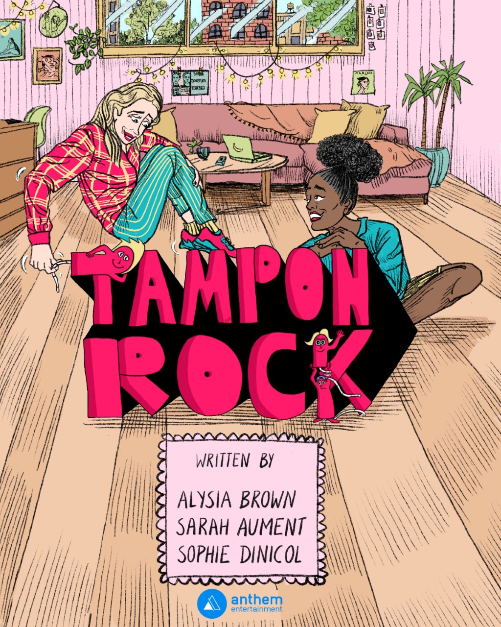 Tampon Rock, a LGBTQ Scripted Comedy Podcast Series