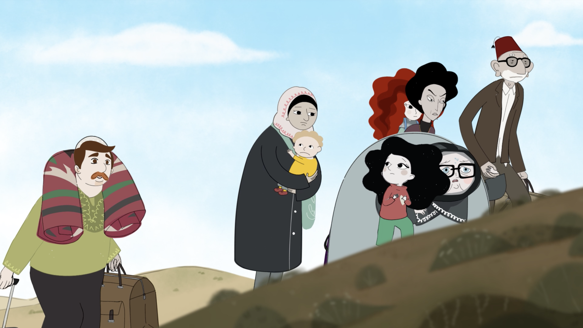 Syrian Born Artist Tells Refugee Stories Through Animated Series 'Dounia'