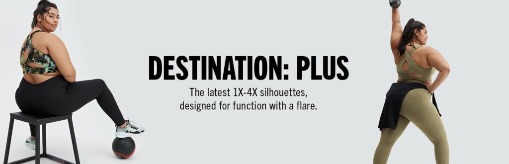 Size Inclusive Activewear Brands