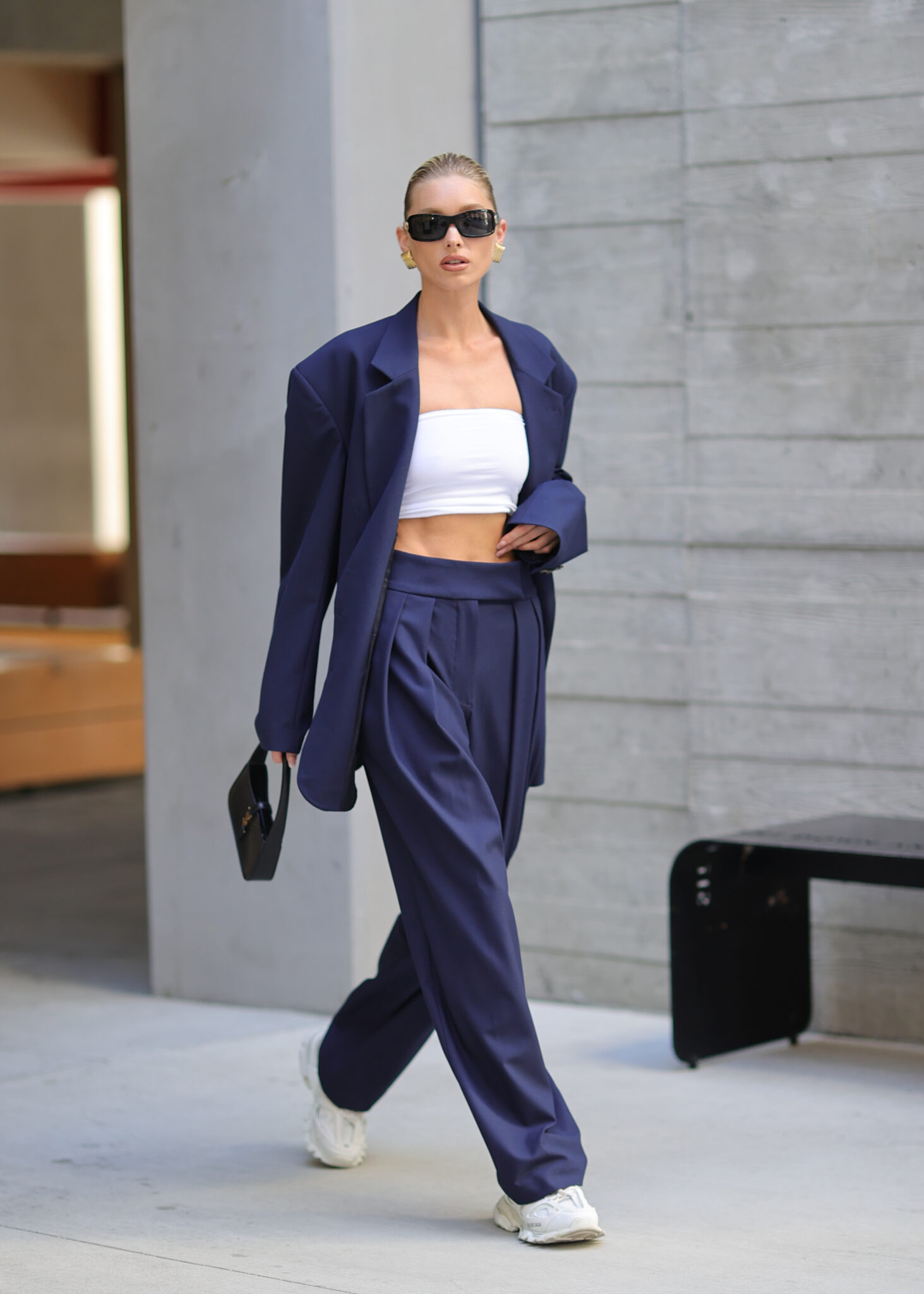 Elsa Hosk Debuts Fashion Brand In Streetwear Sighting