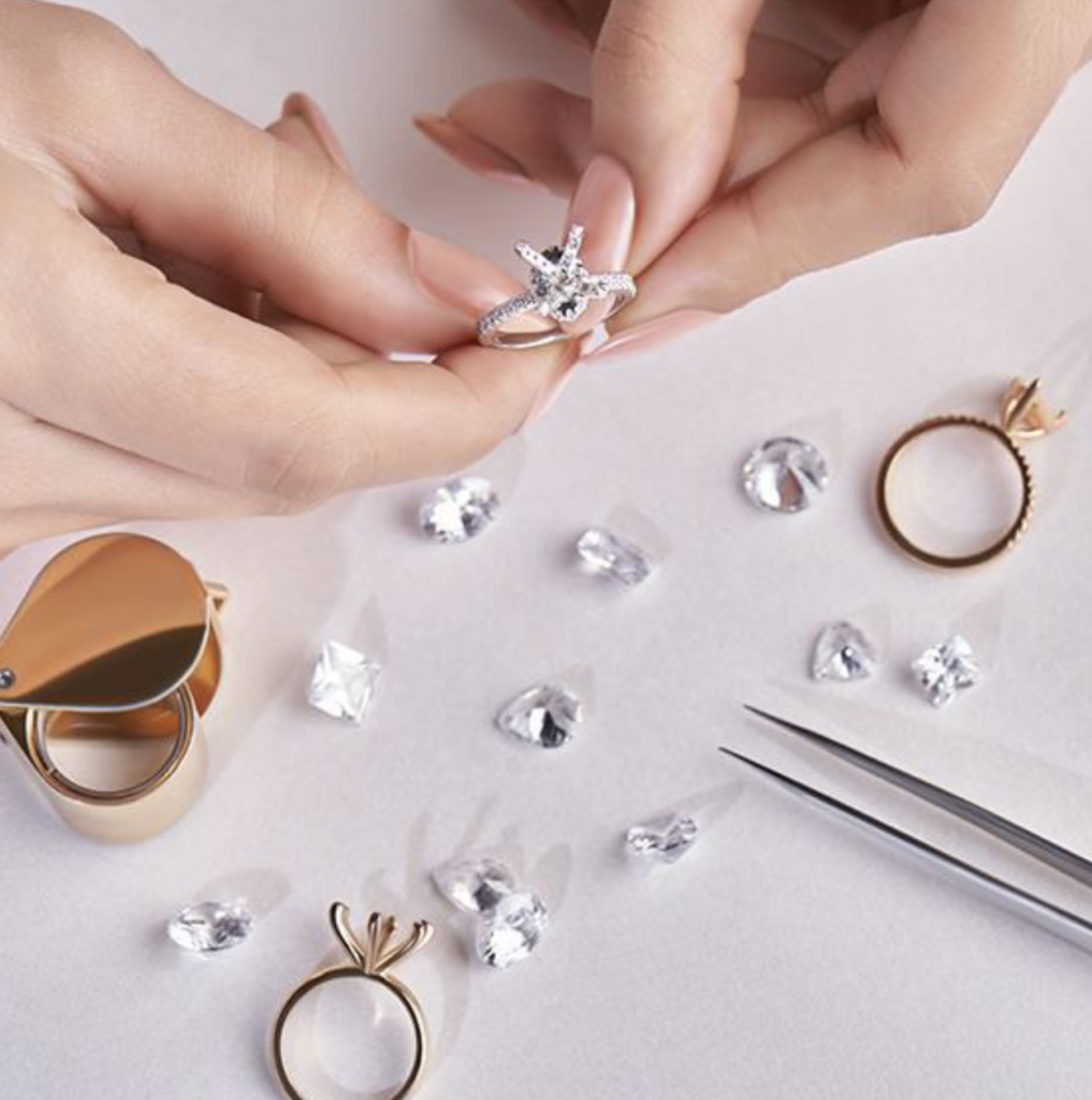 Create Your Own diamond engagement ring at Friendly Diamonds