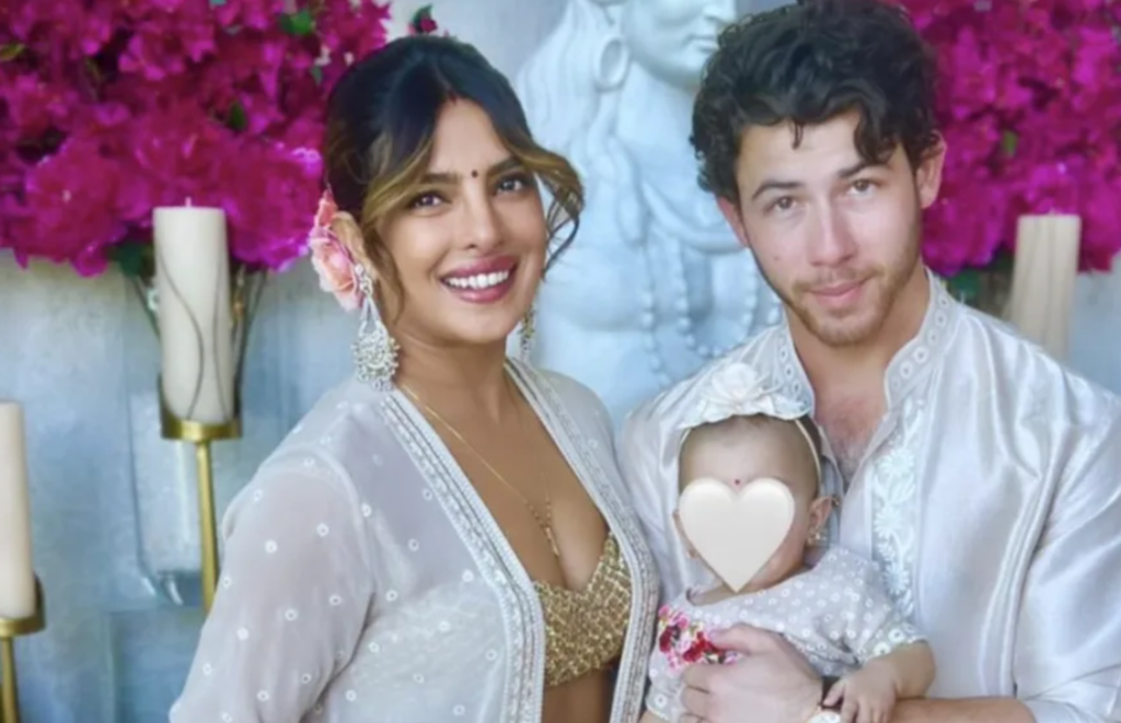 Nick Jonas Baby Malti Marie's First Birthday