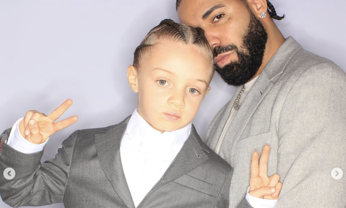 Drake Son New Photos Mom's Birthday