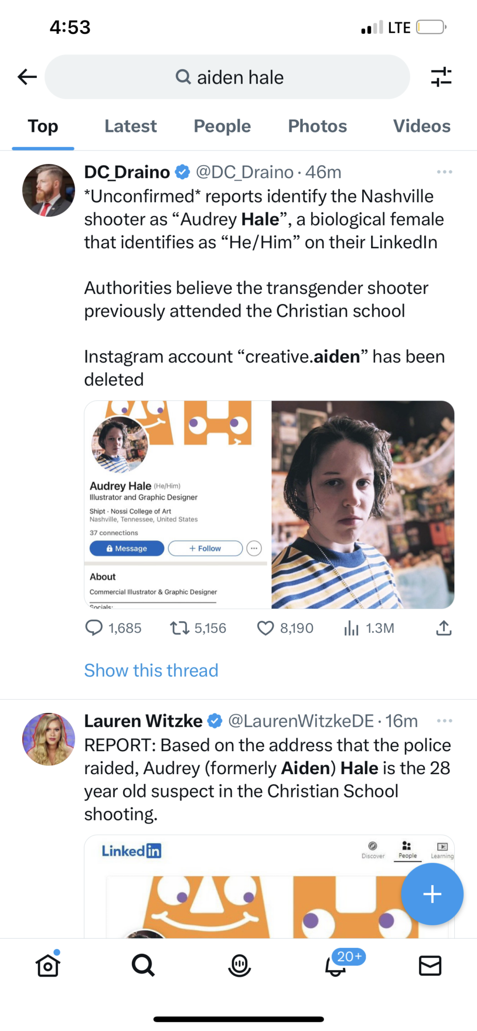 Who Is Aiden Hale Formerly Known As Audrey Hale