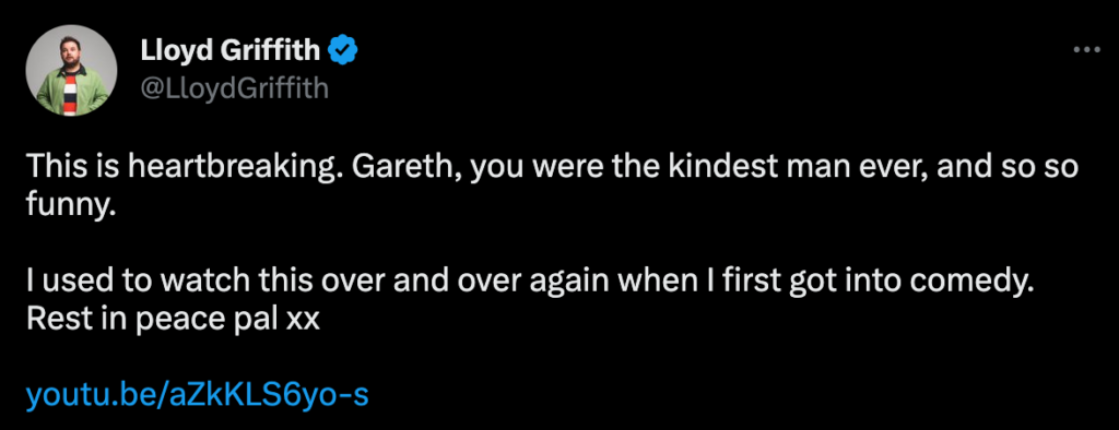 Comedian Gareth Richards Dead at 41