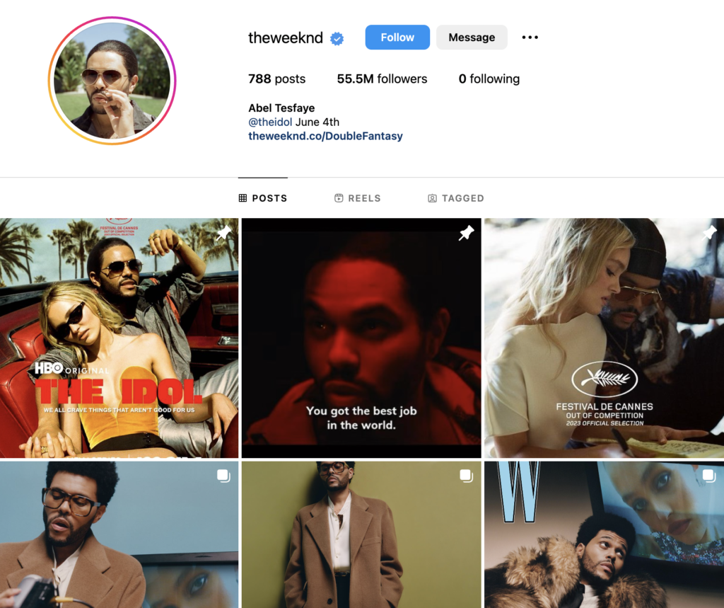 The Weeknd Uses His Legal Name