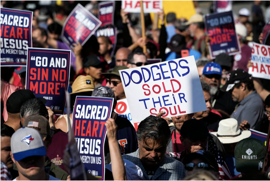 Dodgers Pride Night Protests
