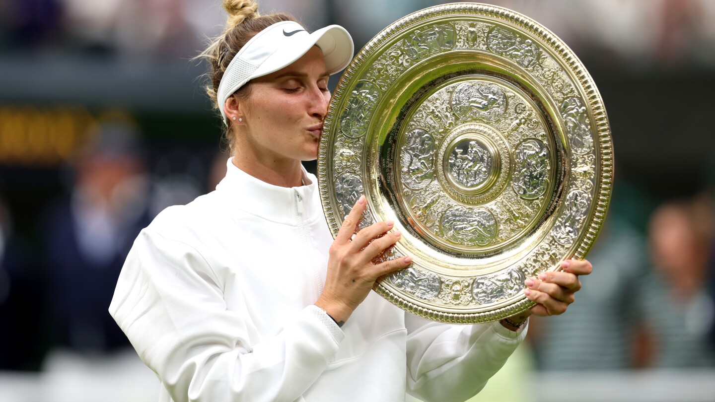 Marketa Vondrousova Wins Wimbledon