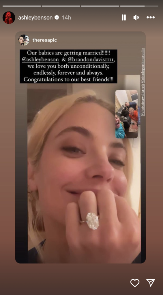 Ashley Benson Engaged To Brandon Davis, Oil Heir