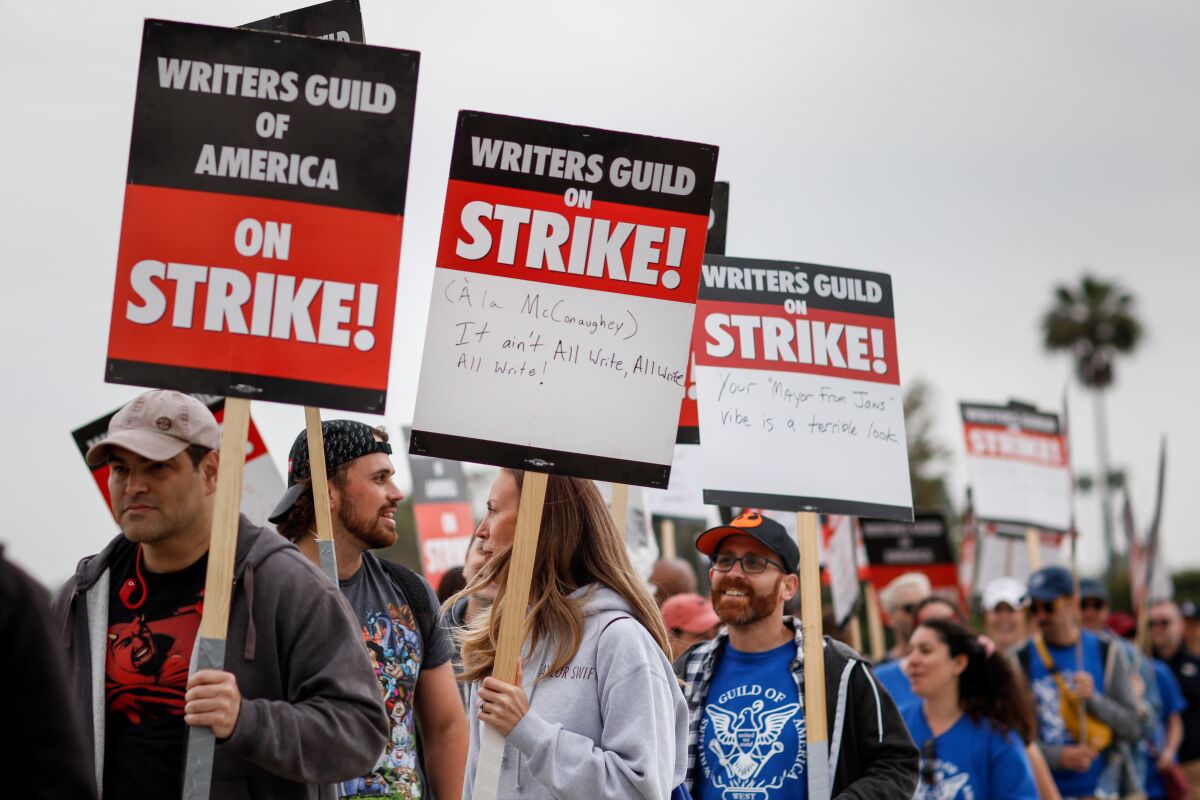 Writers' Strike Hits 100 Days