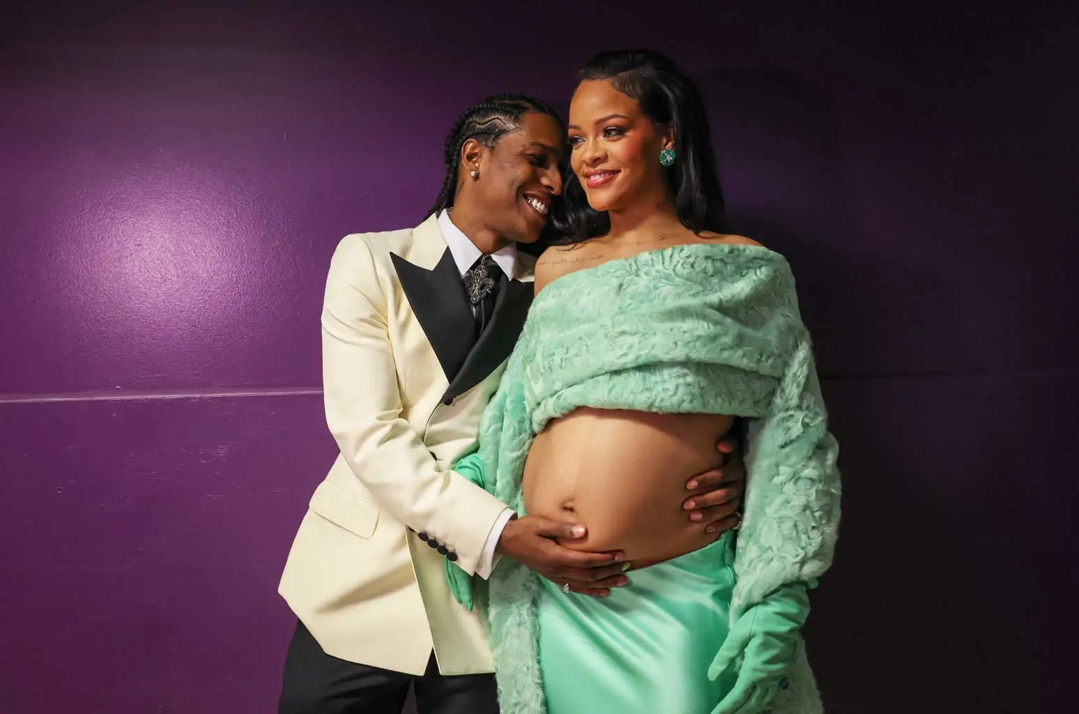 Rihanna and A$AP Rocky Baby Name Riot Rose