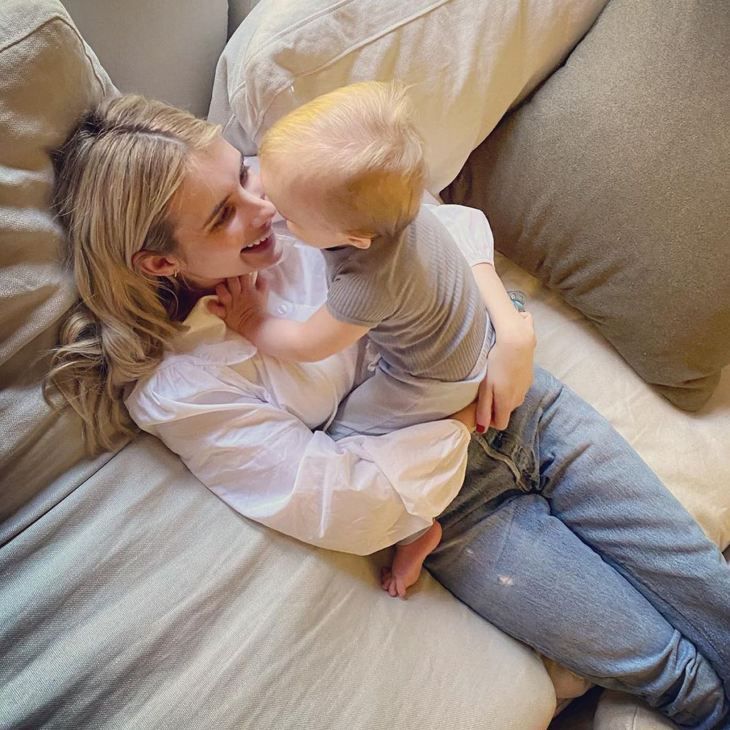 Emma Roberts Baby- Shares Rare Picture With Fans