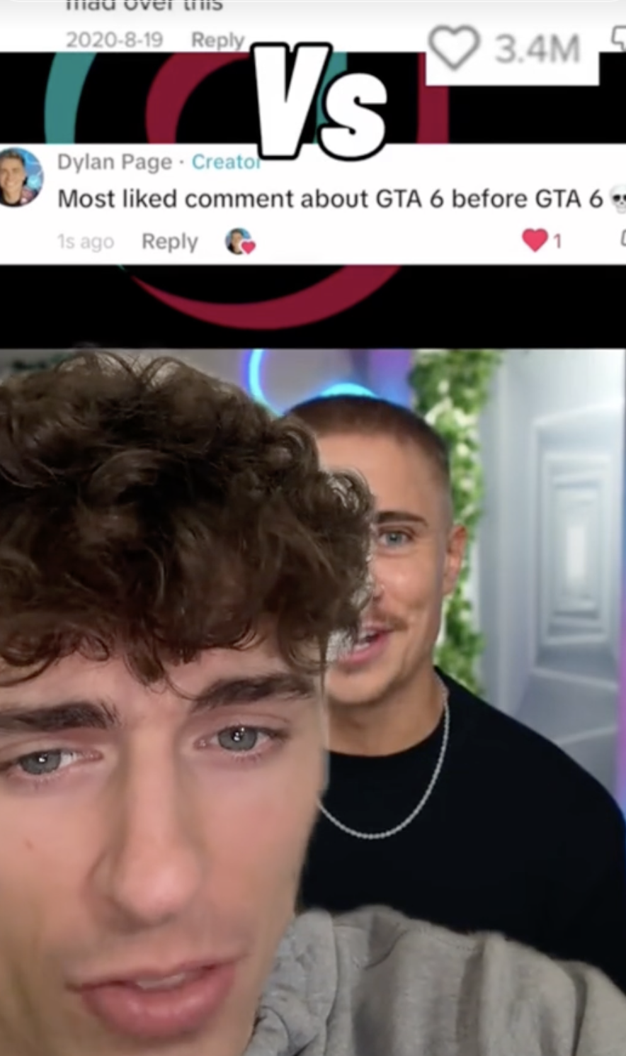 Dylan Page TikTok GTA 6 Comment Most Liked In Social Media History?