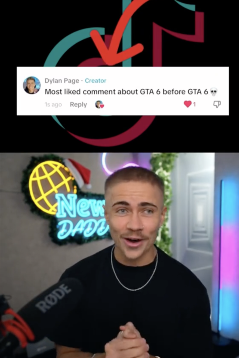Dylan Page TikTok GTA 6 Comment Most Liked In Social Media History?