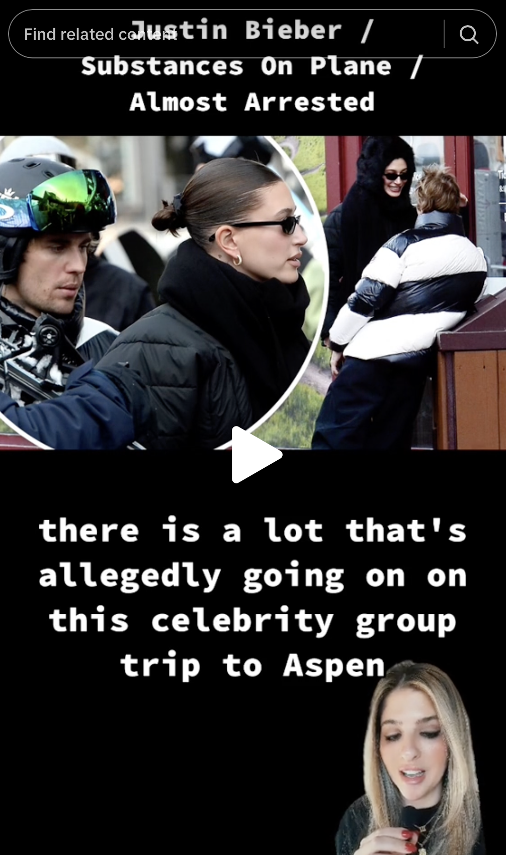 Justin Bieber In Aspen Colorado Suspicious Substances Blind Item Claim