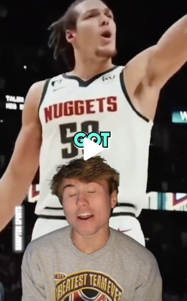 Aaron Gordon Dog Video