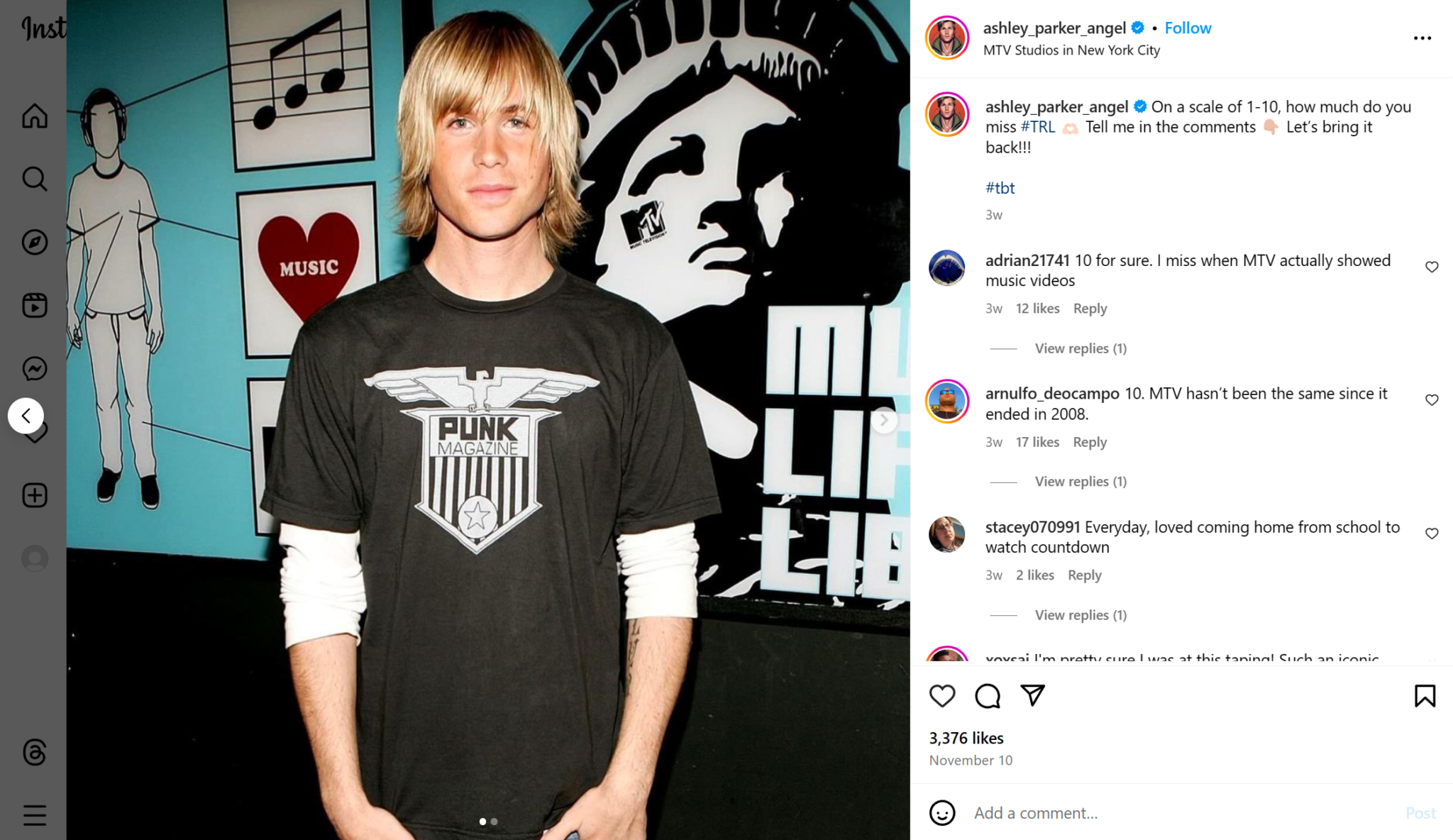 O-Town Ashley Parker Angel On Life After Fame