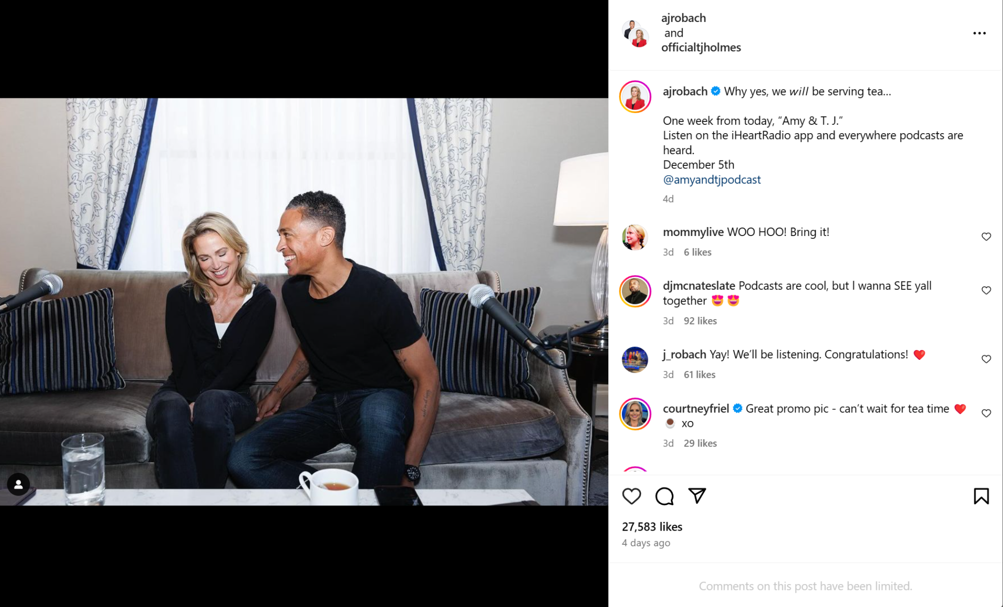 Amy Robach, TJ Holmes Update- Red Carpet Debut