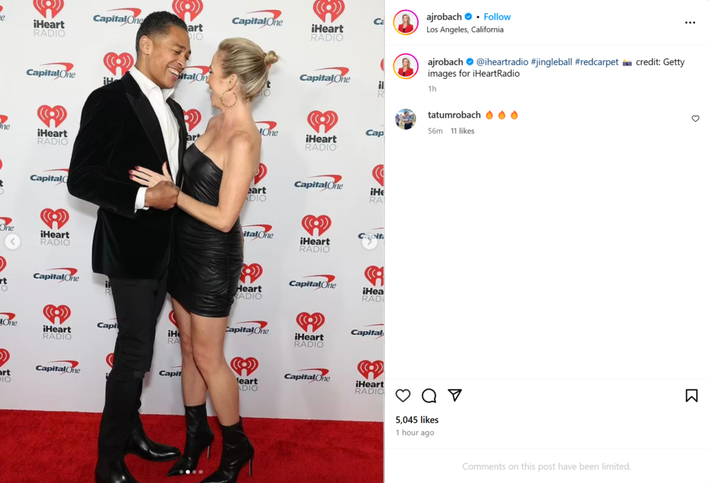 Amy Robach, TJ Holmes Update- Red Carpet Debut