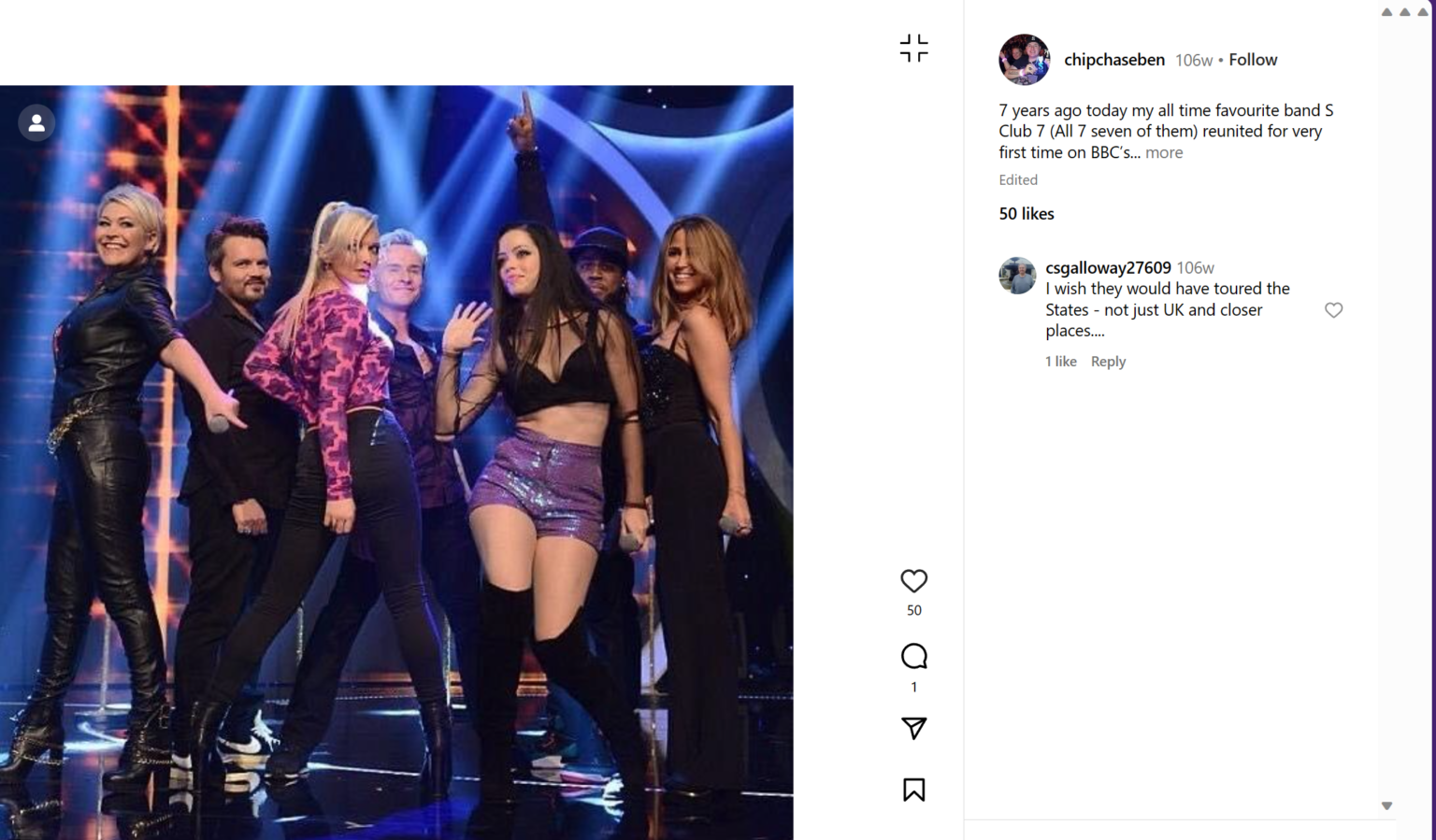 S Club Honours Bandmate During 'Good Times' Tour