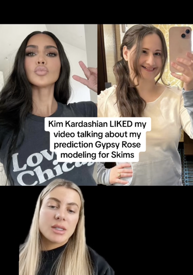 Gypsy Rose Modelling for Kim Kardashian's SKIMS?