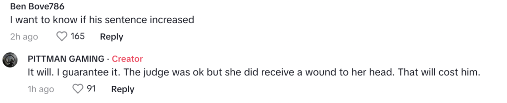 Man Attacks Las Vegas Judge At Sentencing Video Watch In Full