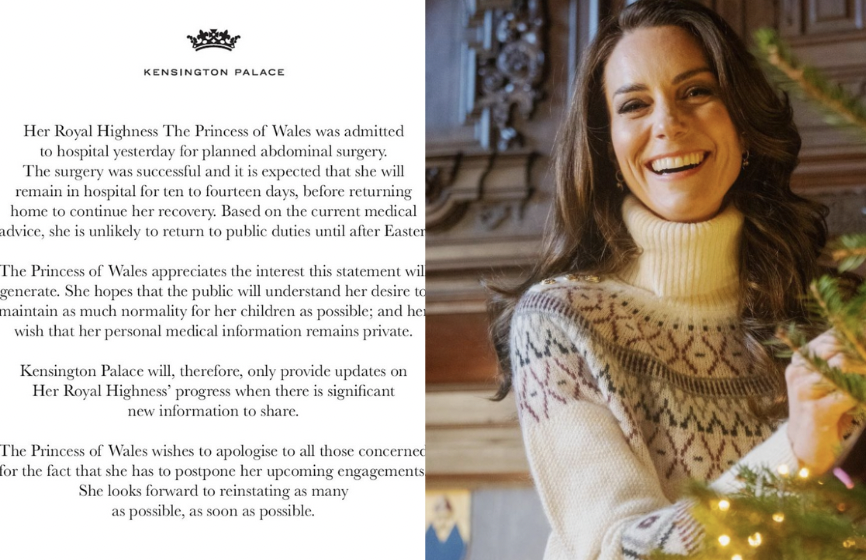 What Happened To Kate Princess Of Wales Abdominal Surgery
