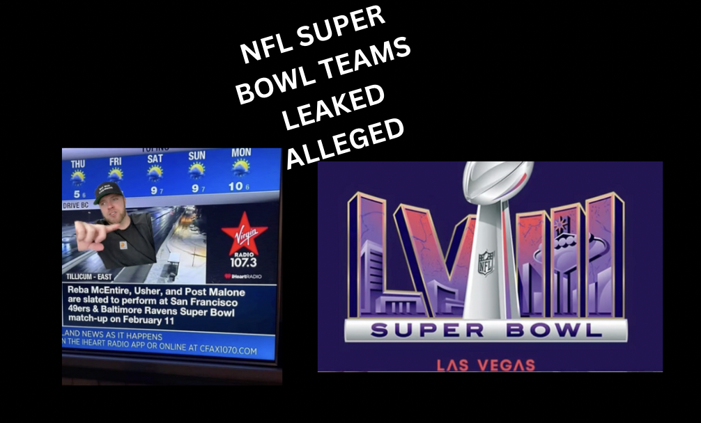 Did The Nfl Just Reveal Super Bowl Teams Match Up Leaked Alleged