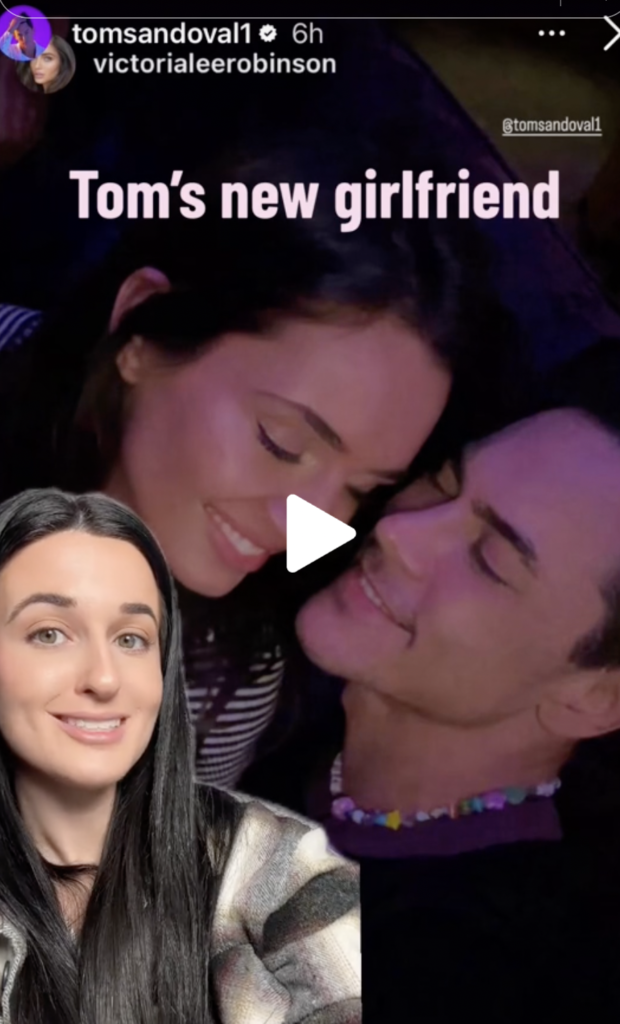 Tom Sandoval Girlfriend Exposed Victoria Lee Robinson?