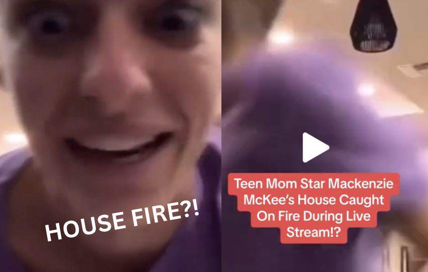 Mackenzie McKee Livestream Fire In House Video Exposed