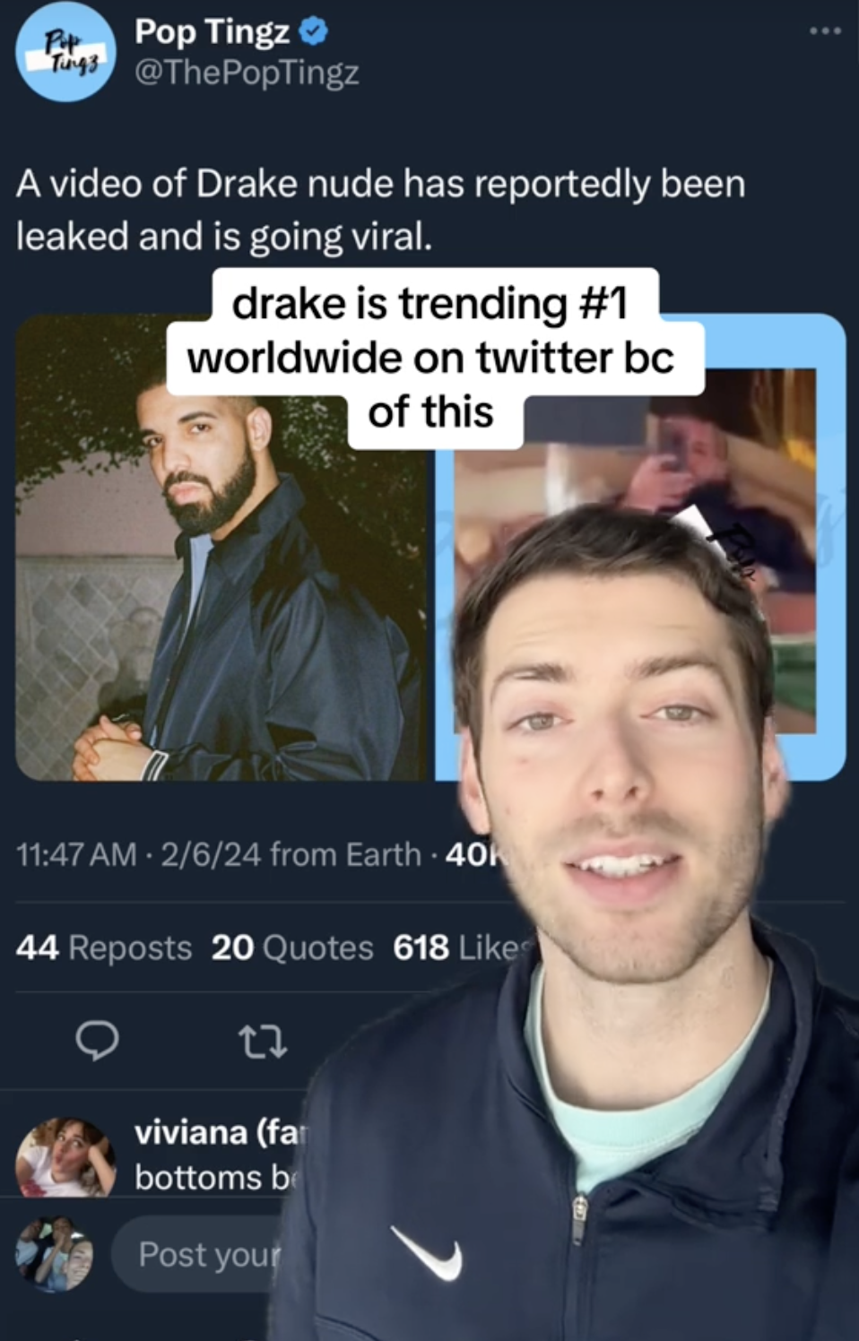 What Happened With Drake Twitter Video Leaked Alleged
