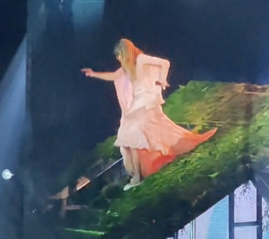 Taylor Swift Falling Video Tokyo Watch