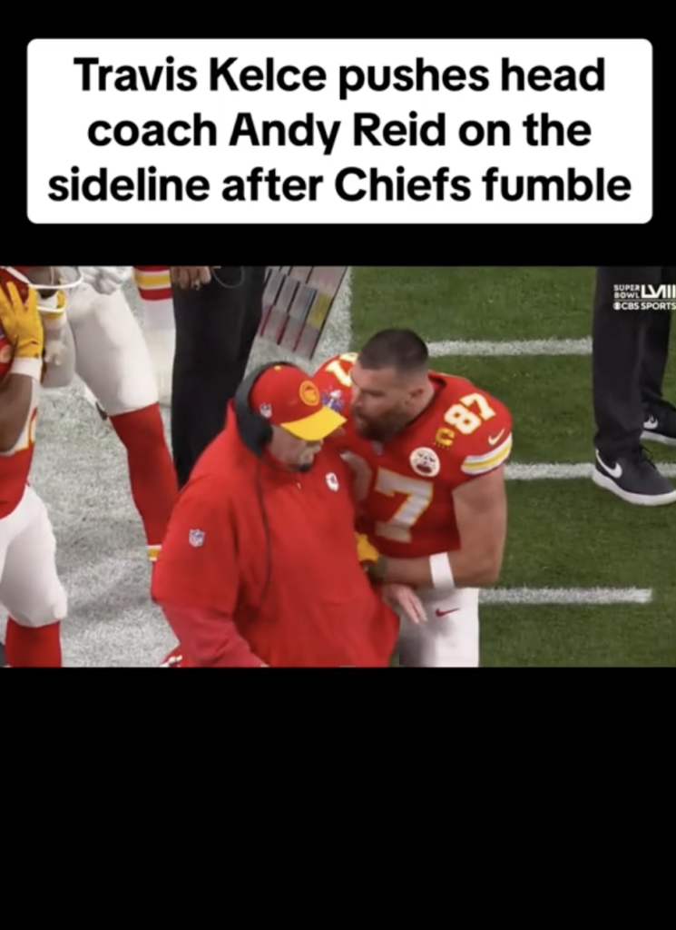 Travis Kelce Pushes Andy Reid Video