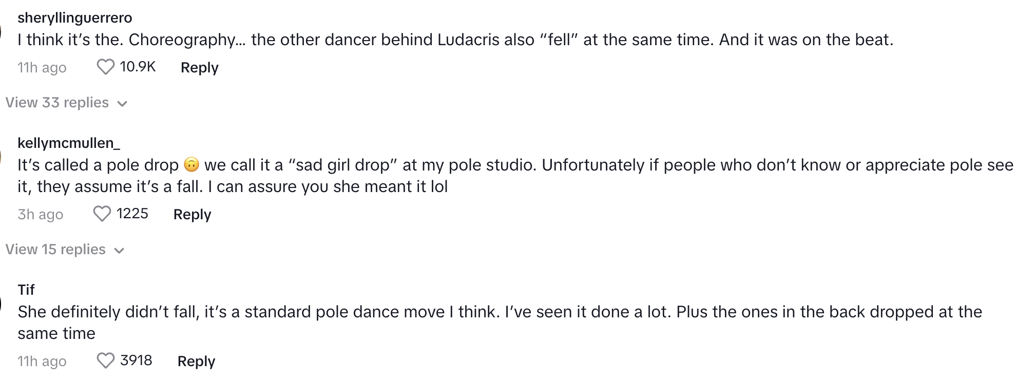 Super Bowl Halftime Show Performer Dancer Falling Off Pole Video