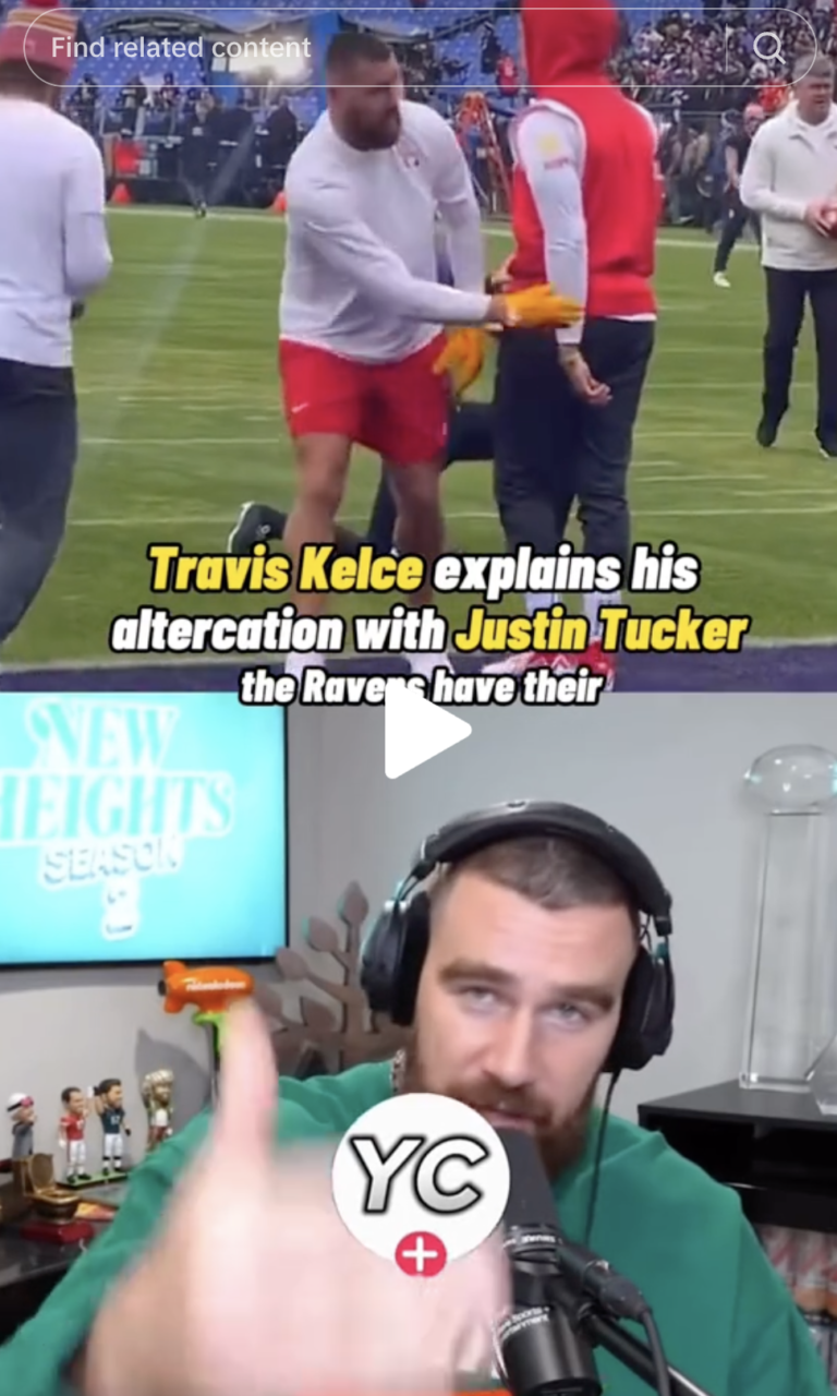 Why Is Travis Kelce Justin Tucker Video Trending Controversy Explained