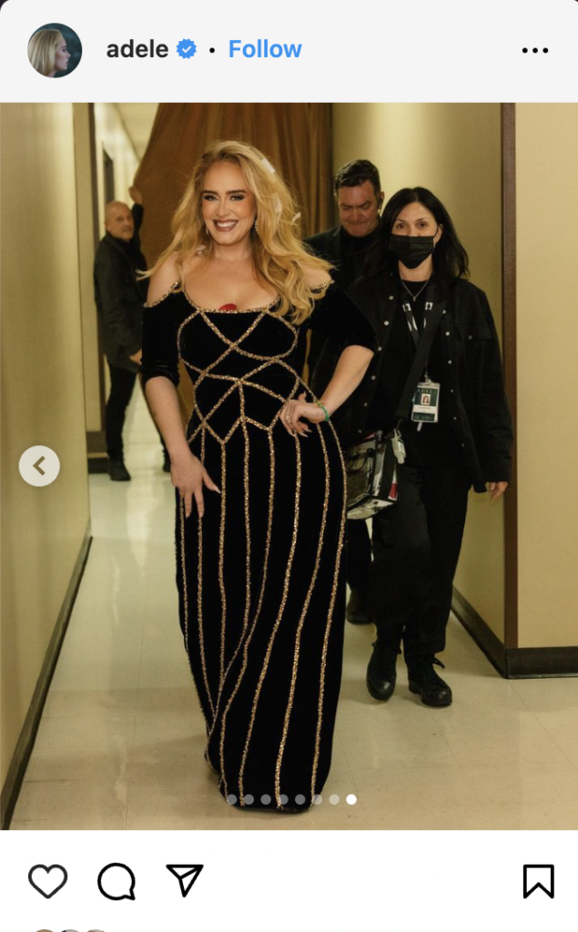 Captivating Elegance: Adele's Timeless Fashion Evolution