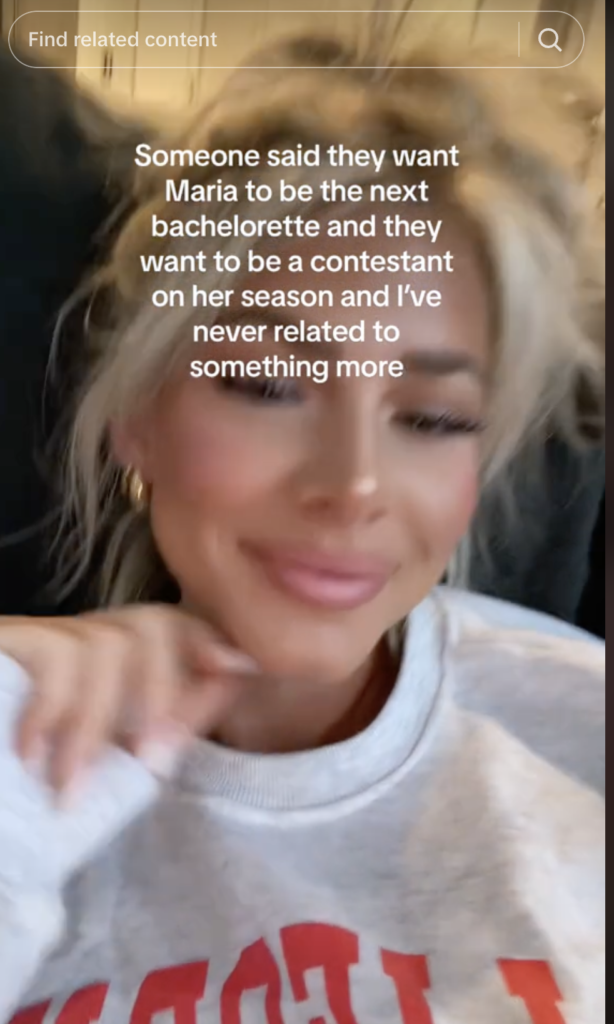 The Bachelor Maria Next Bachelorette?