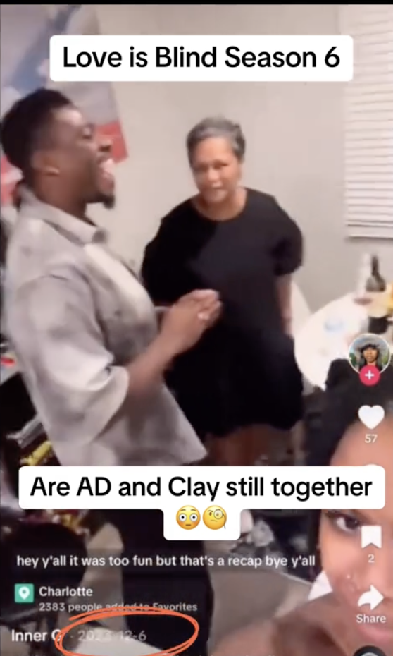 Clay and AD From Love is Blind Still Together Confirmed Allegedly
