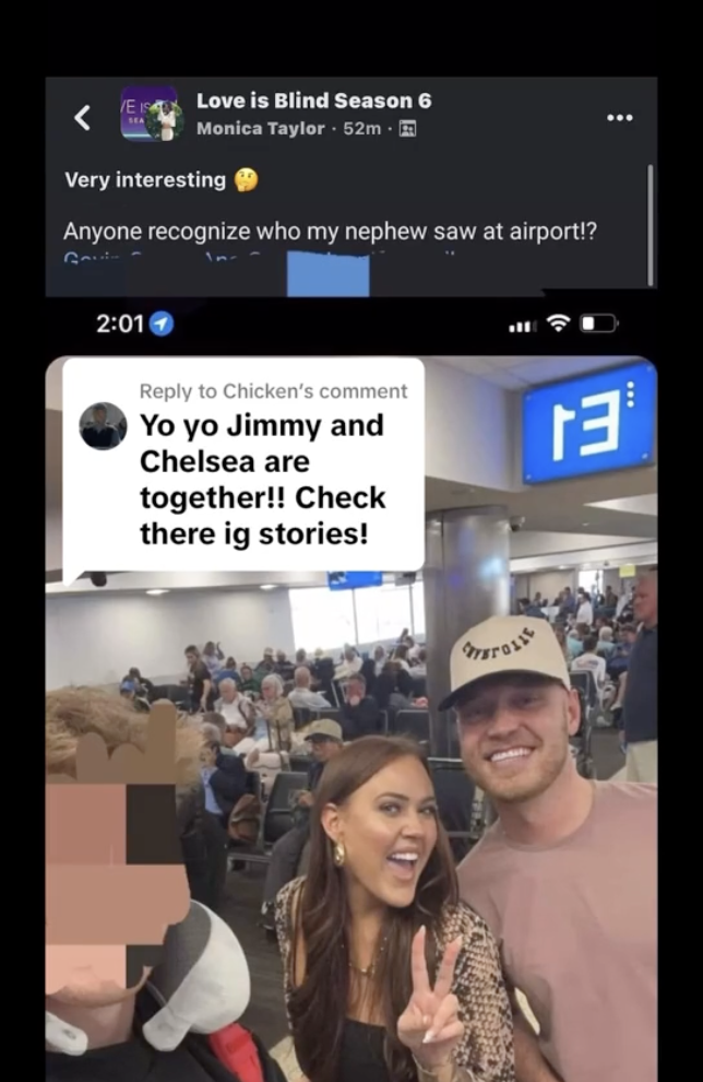 Chelsea and Jimmy Love is Blind Still Together Spotted Out?