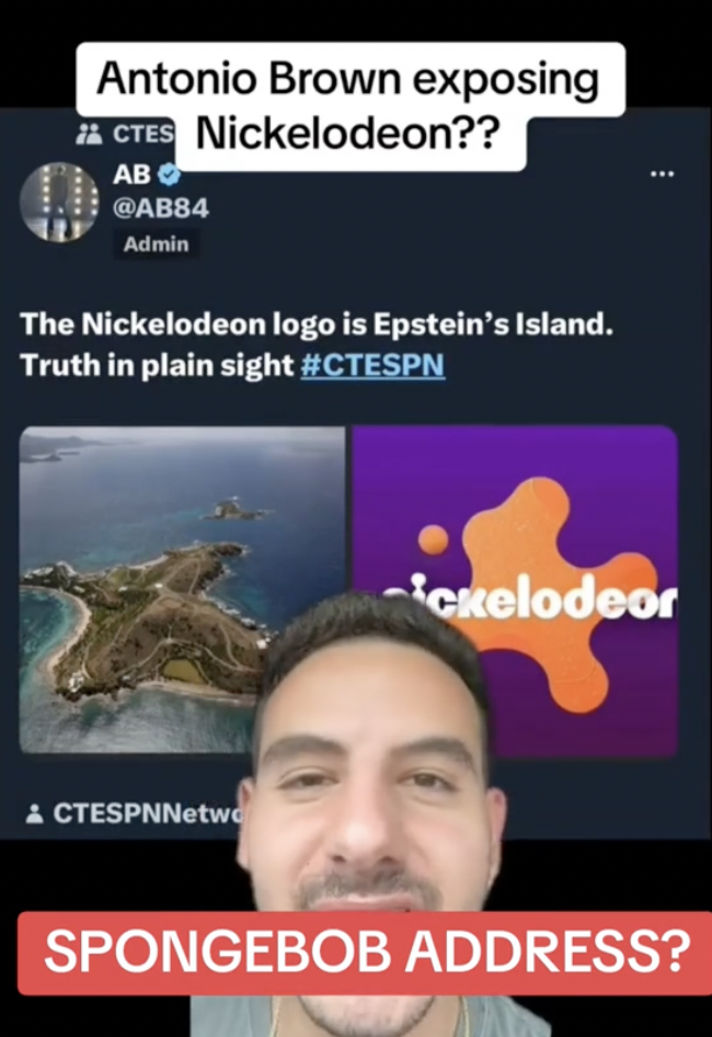 Nickelodeon Logo Splat Epstein Island Connection?