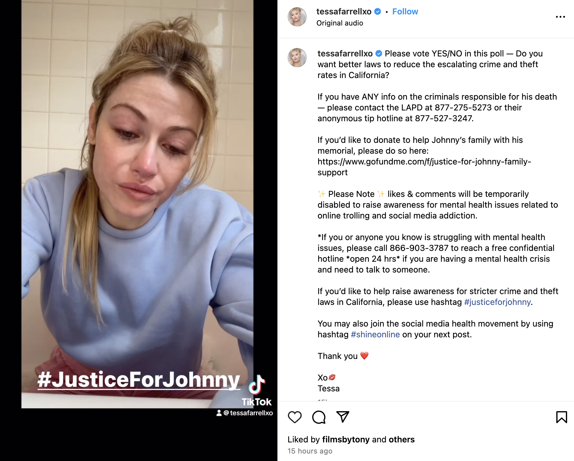 Who Killed Johnny Wactor Shot Dead