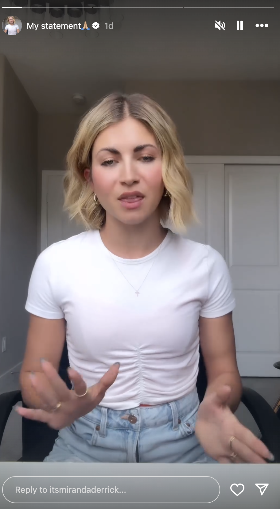 Miranda Derrick Sister Melanie Wedding Did She Attend