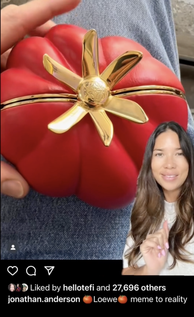Why is Loewe Tomato Bag Going Viral?