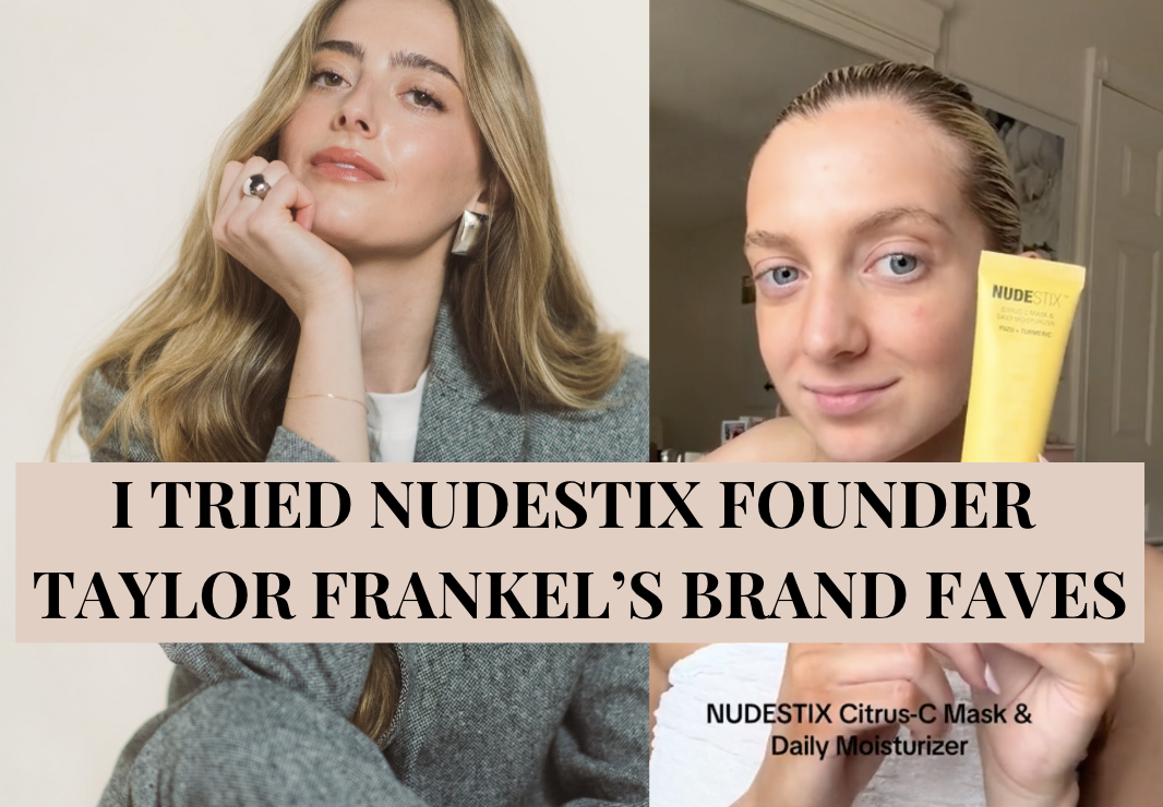 HOLR Tries NUDESTIX Owner Taylor Frankel’s Go-To Products For The ...