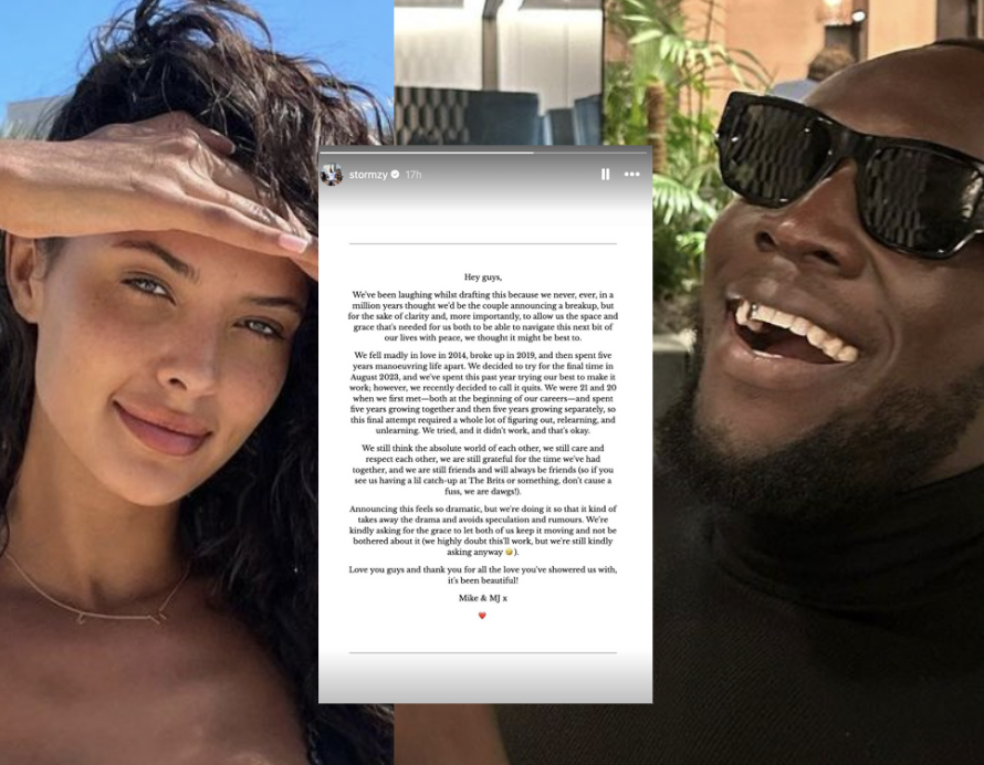 Stormzy Maya Jama Split Explained