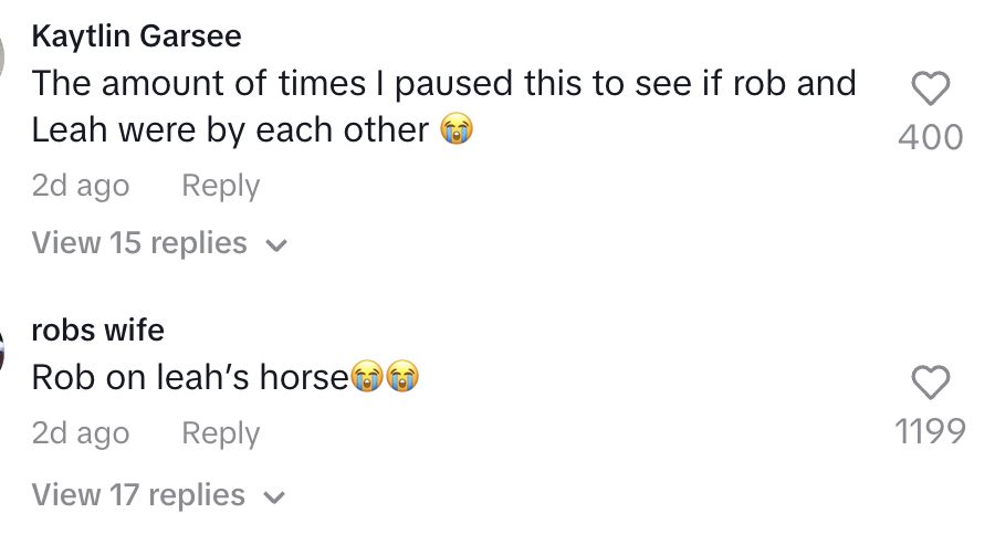 Leah Love Island House Rob Rides Horse Miguel Unfollows?