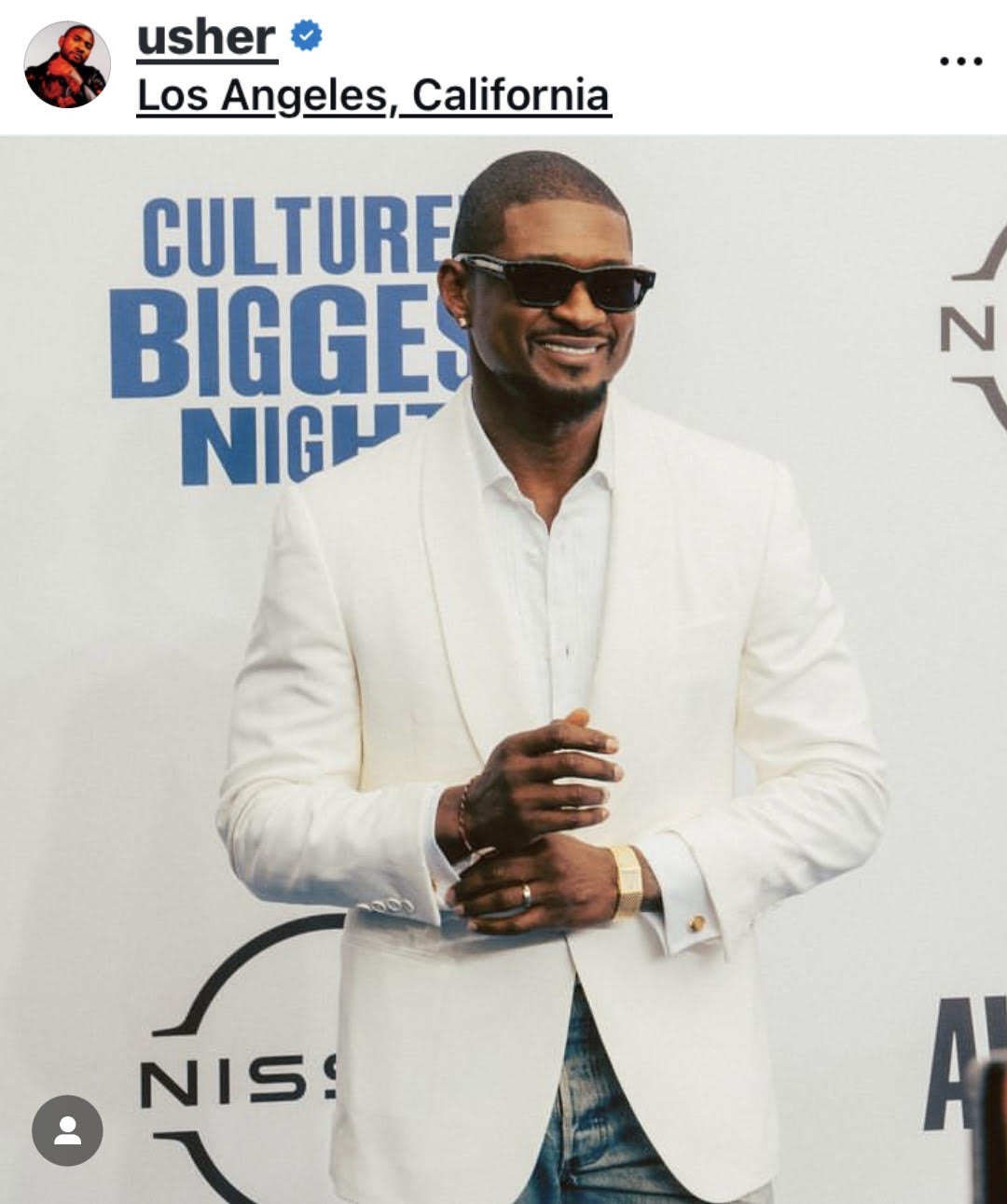 Usher 2024 Lifetime Achievement Award