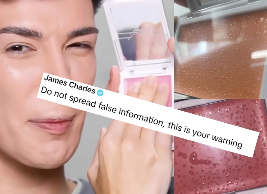 What Is James Charles Blush Mold Controversy Explained