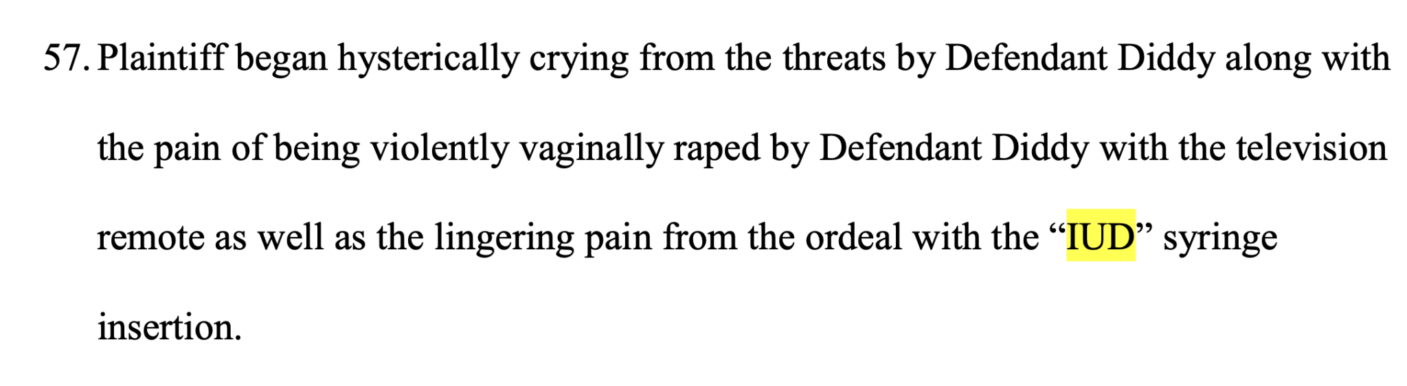 Read Ashley Parham Diddy Court Documents